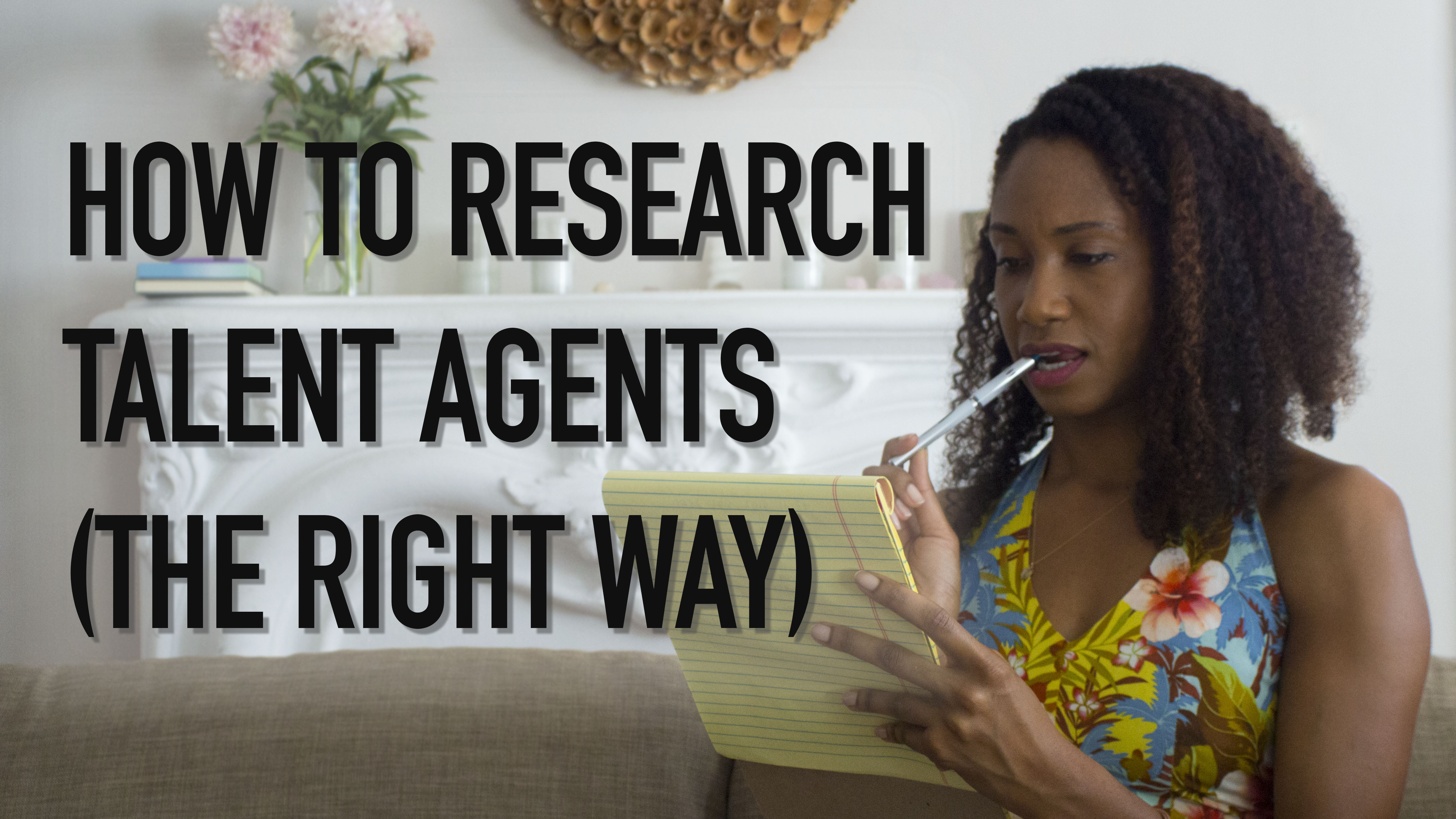 How To Research Talent Agents (the right way!) - Acting Resource Guru